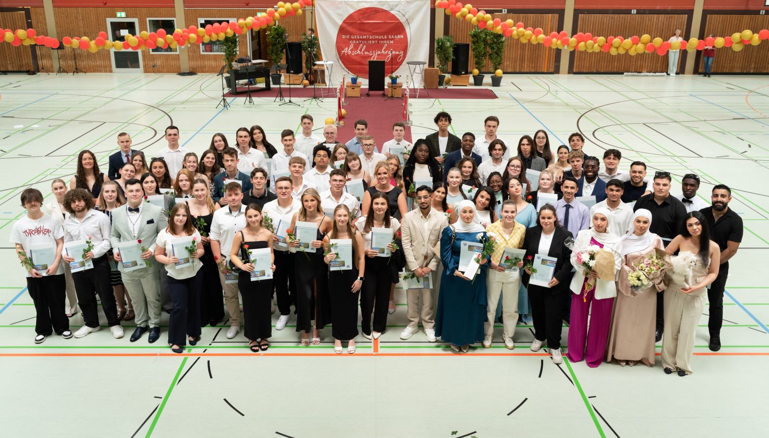 Abiturfeier 2024 - Gesamtschule Saarn